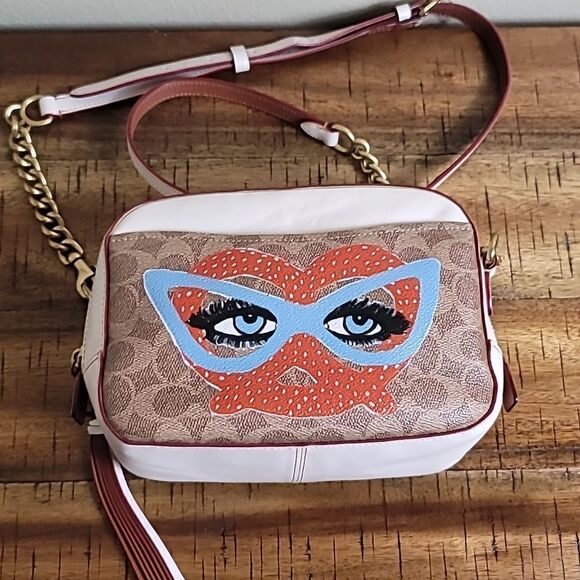 Coach | Bags | Coachrare Camera Bag In Signature Canvas By Kendra Dandy ...